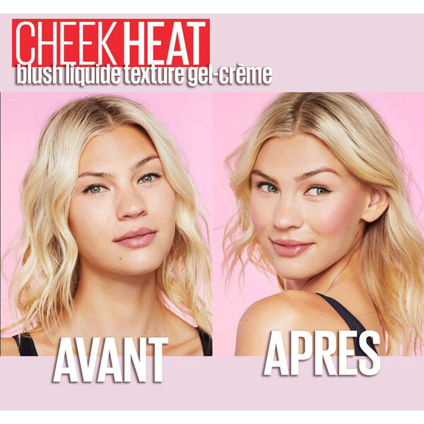CHEEK HEAT, Blush Gel-Crème - Maybelline New York | MyOrigines Produit