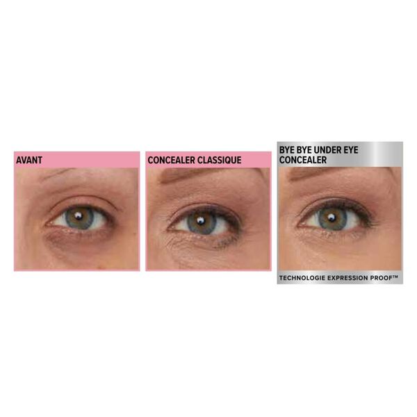 Bye Bye Under Eye, Correcteur Anti-Age Waterproof Haute Couvrance 3 ml ...