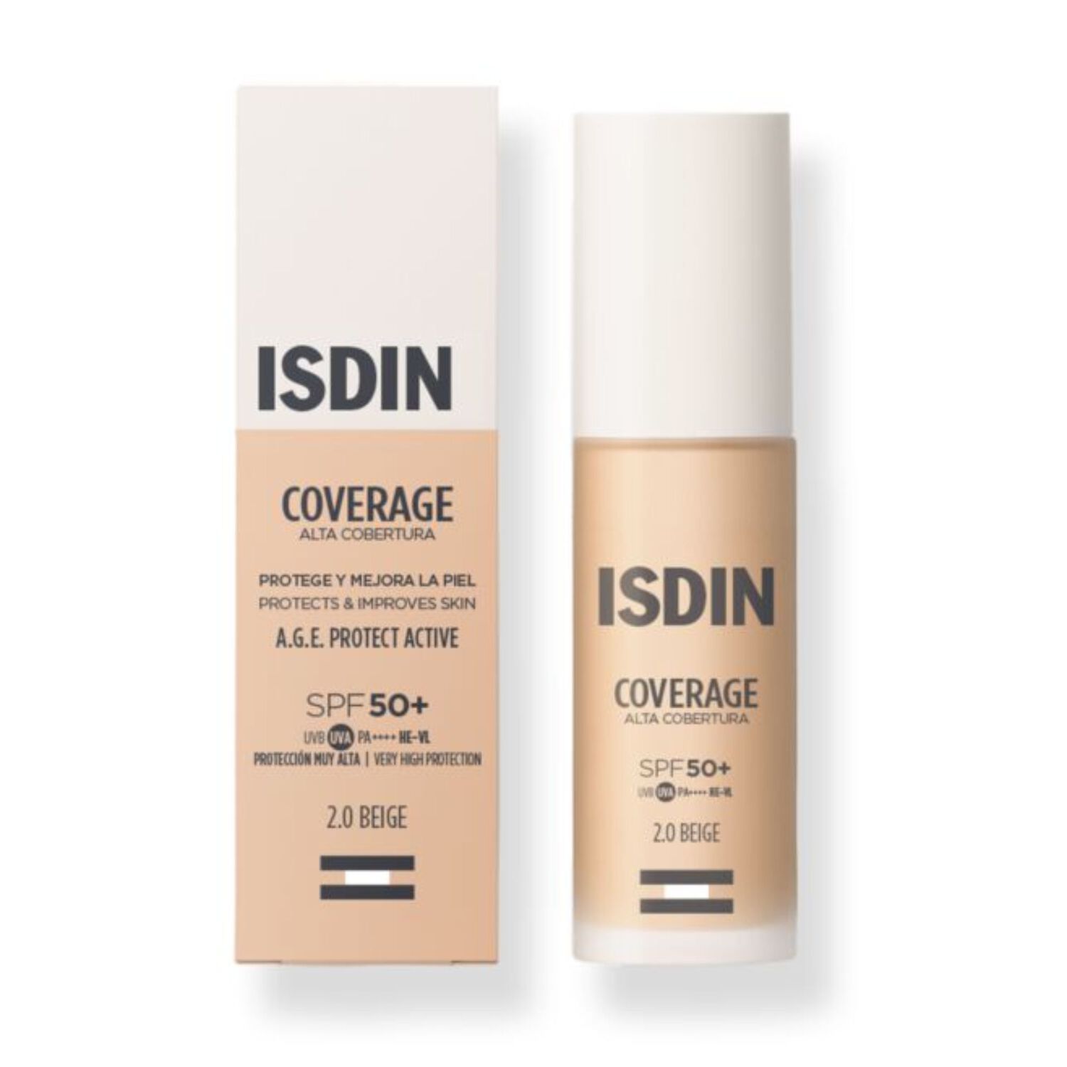 Coverage A.G.E. Protect Active, Fond de Teint Haute Couvrance SPF50 ...