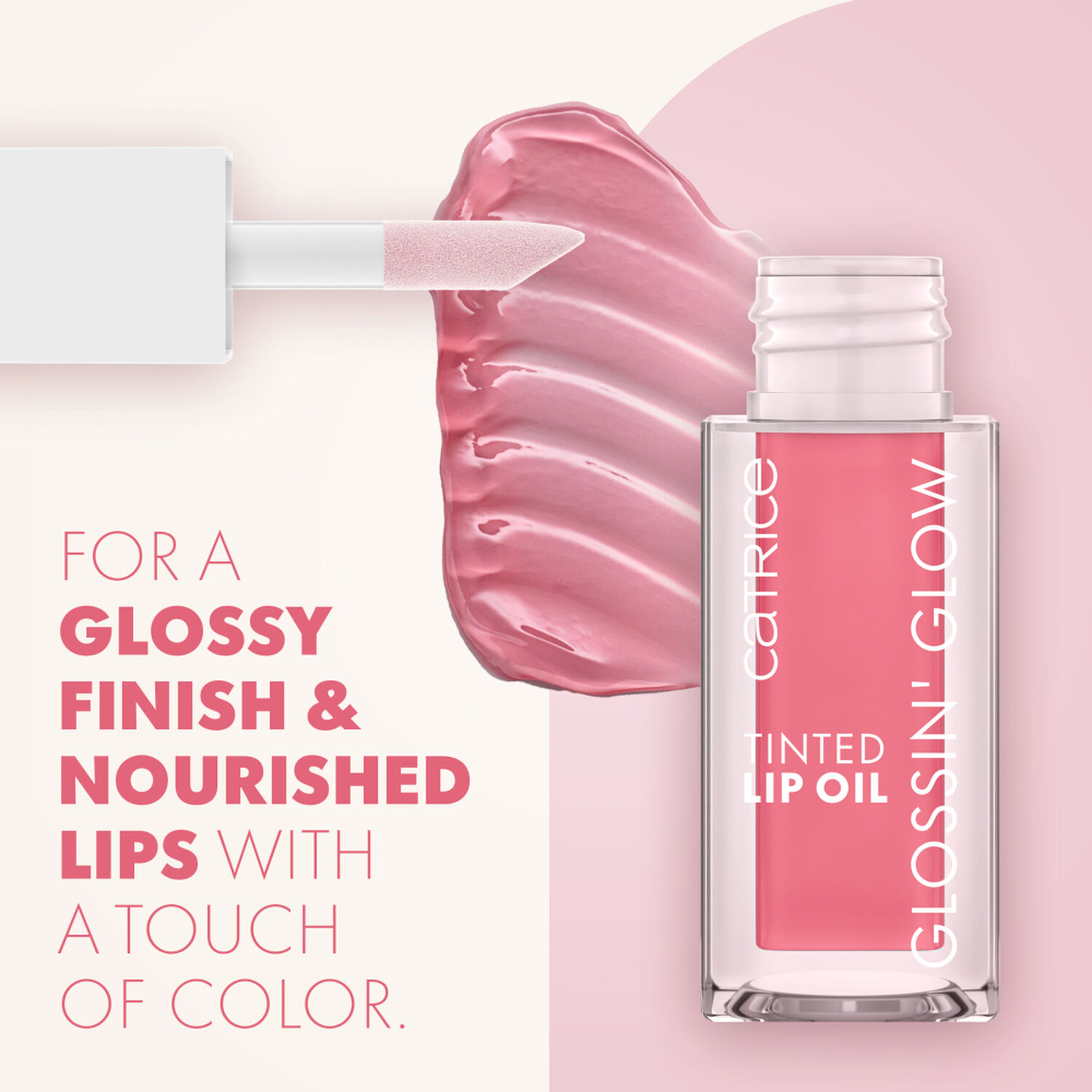 Glossin' Glow Tinted Lip Oil, Huile à Lèvres Hydratante Fini Brillant ...
