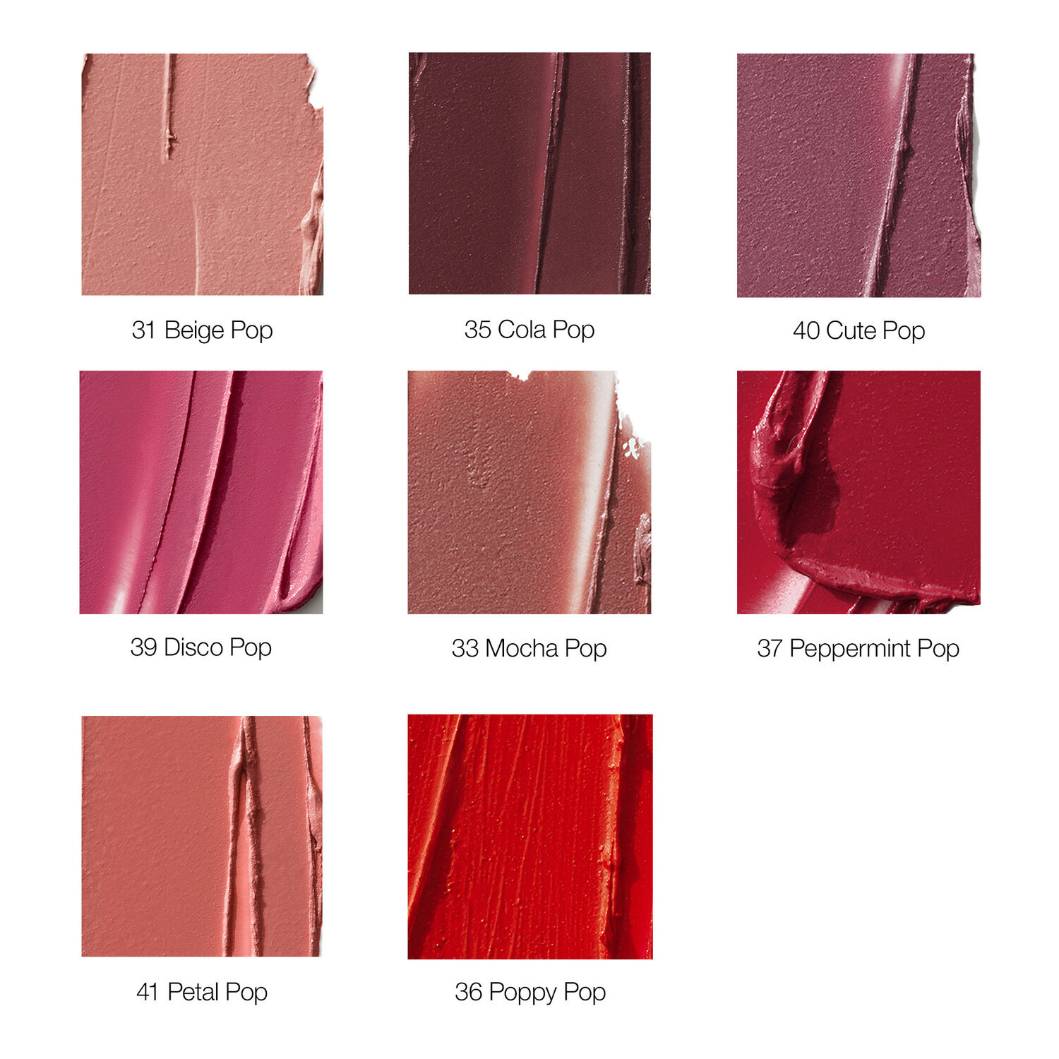 Clinique Pop™, Rouge à Lèvres Longue Tenue – Fini Brillant, Satiné et ...