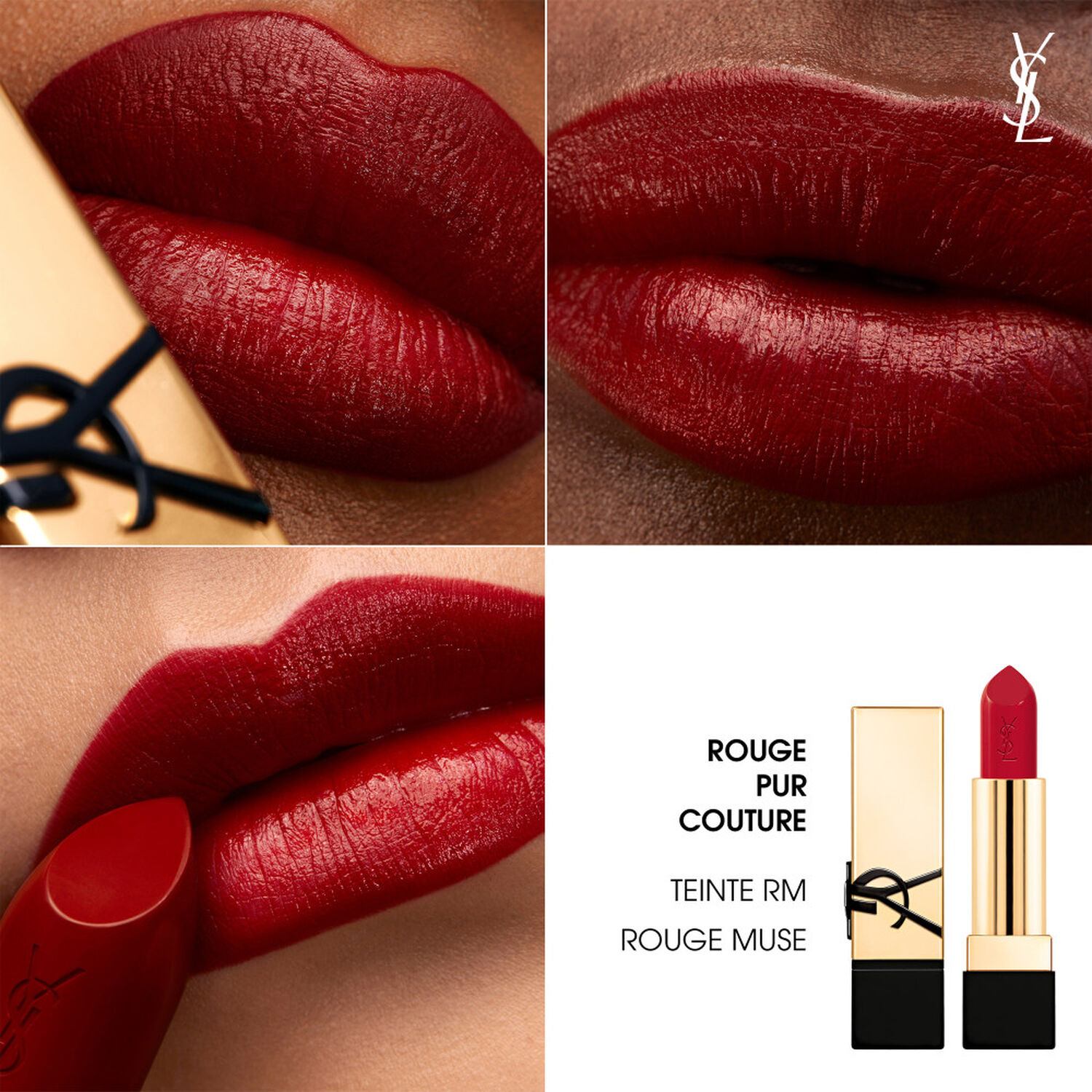 Rouge Pur Couture, Rouge à Lèvres Fini Satin - Yves St Laurent ...