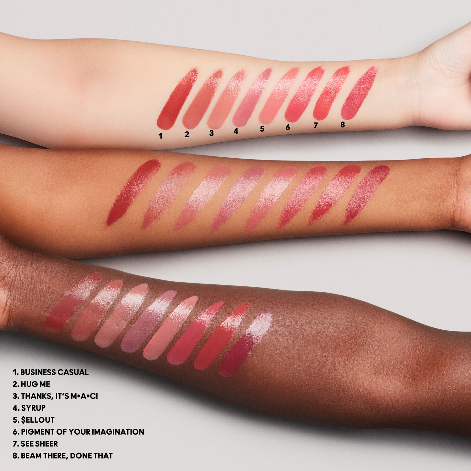 Lustreglass Lipstick, Rouge à Lèvres Brillant - MAC | MyOrigines Produit