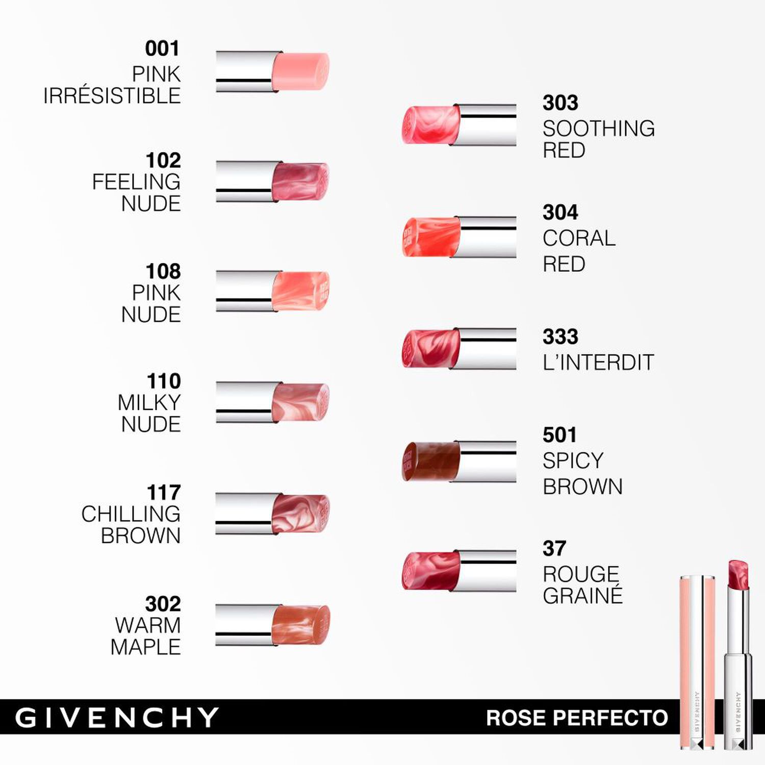 Rose Perfecto Lip Balm, Baume Embellisseur de Lèvres Hydratation 24H ...