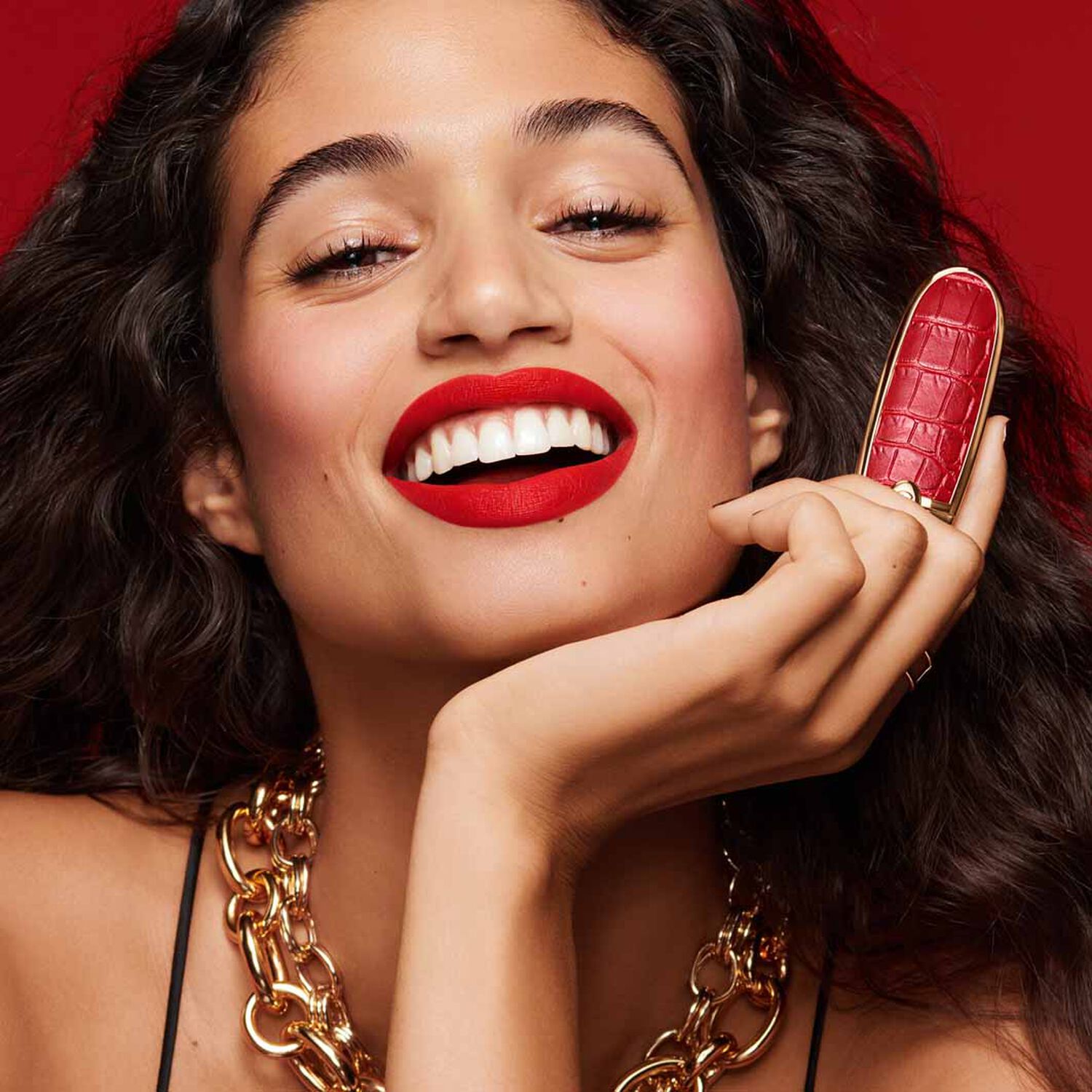 Ecrin Rouge G, L'écrin bijou double miroir - Guerlain | MyOrigines Produit