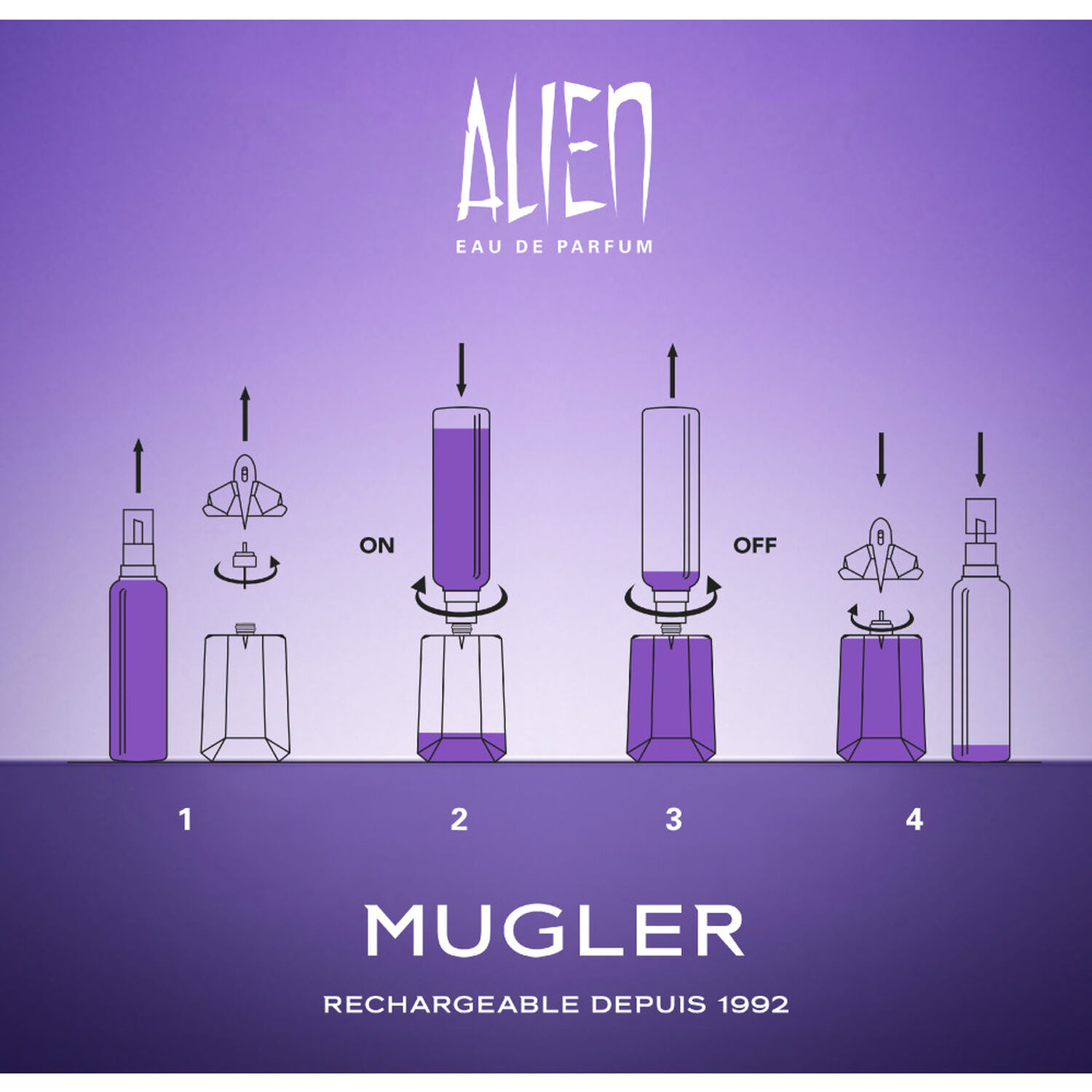 Alien, Eau de Parfum Rechargeable - Mugler | MyOrigines Produit