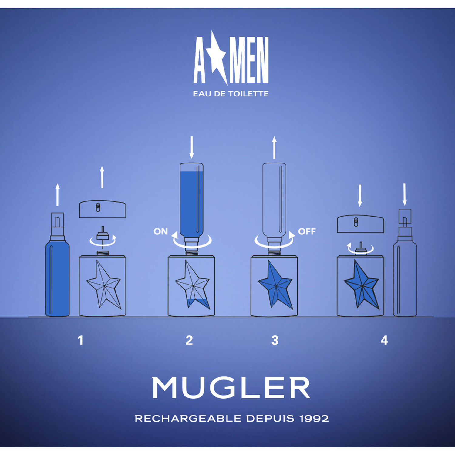 A Men, Eau de Toilette Rechargeable - Mugler | MyOrigines Produit