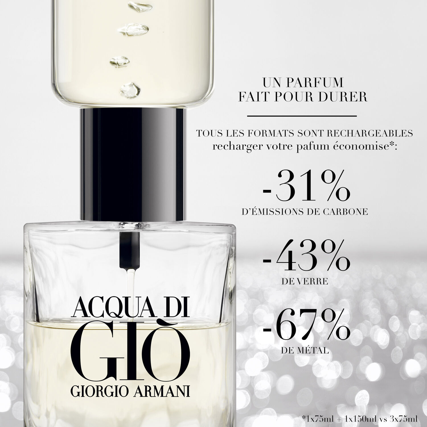 Acqua Di Giò, Eau De Parfum Ricaricabile - Giorgio Armani | MyOrigines Produit