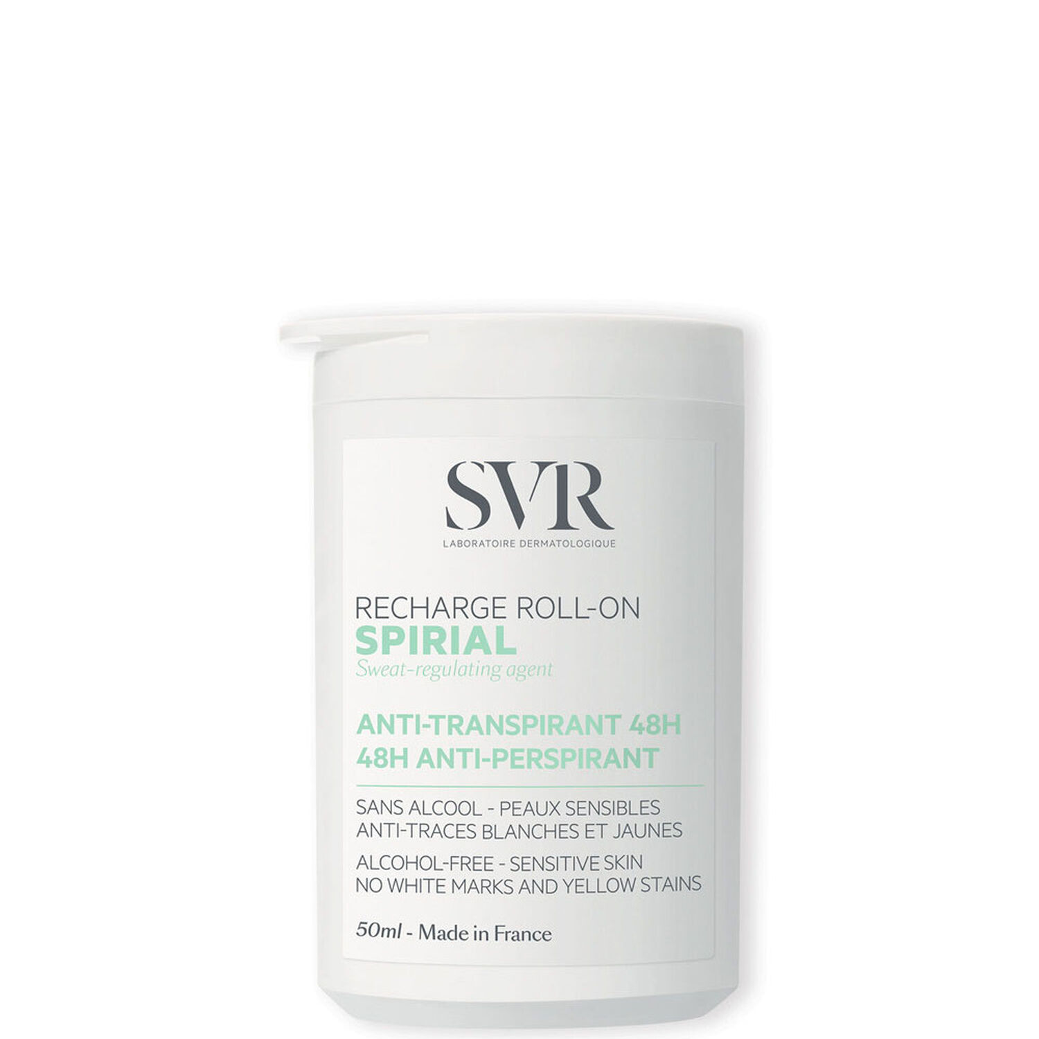 Spirial, Roll-On Anti-Transpirant 48h 50 ml - SVR | MyOrigines ...