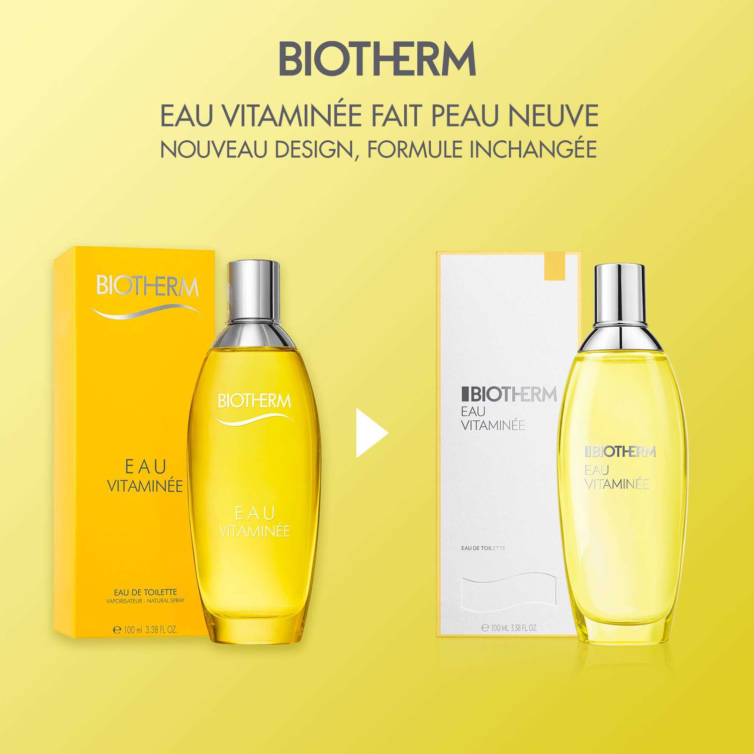 Eau Vitaminée, Eau de Toilette Tonifiante - Biotherm | MyOrigines Produit