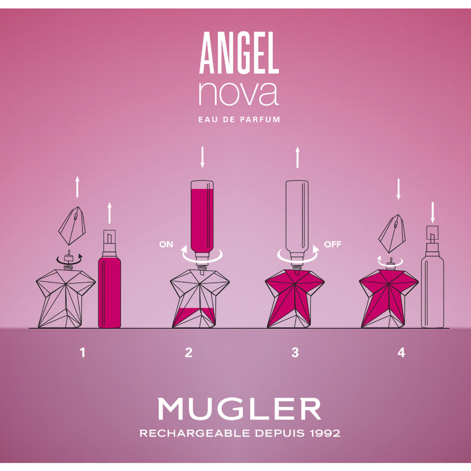 Angel Nova, Refillable Eau de Parfum - Mugler | MyOrigines Produit