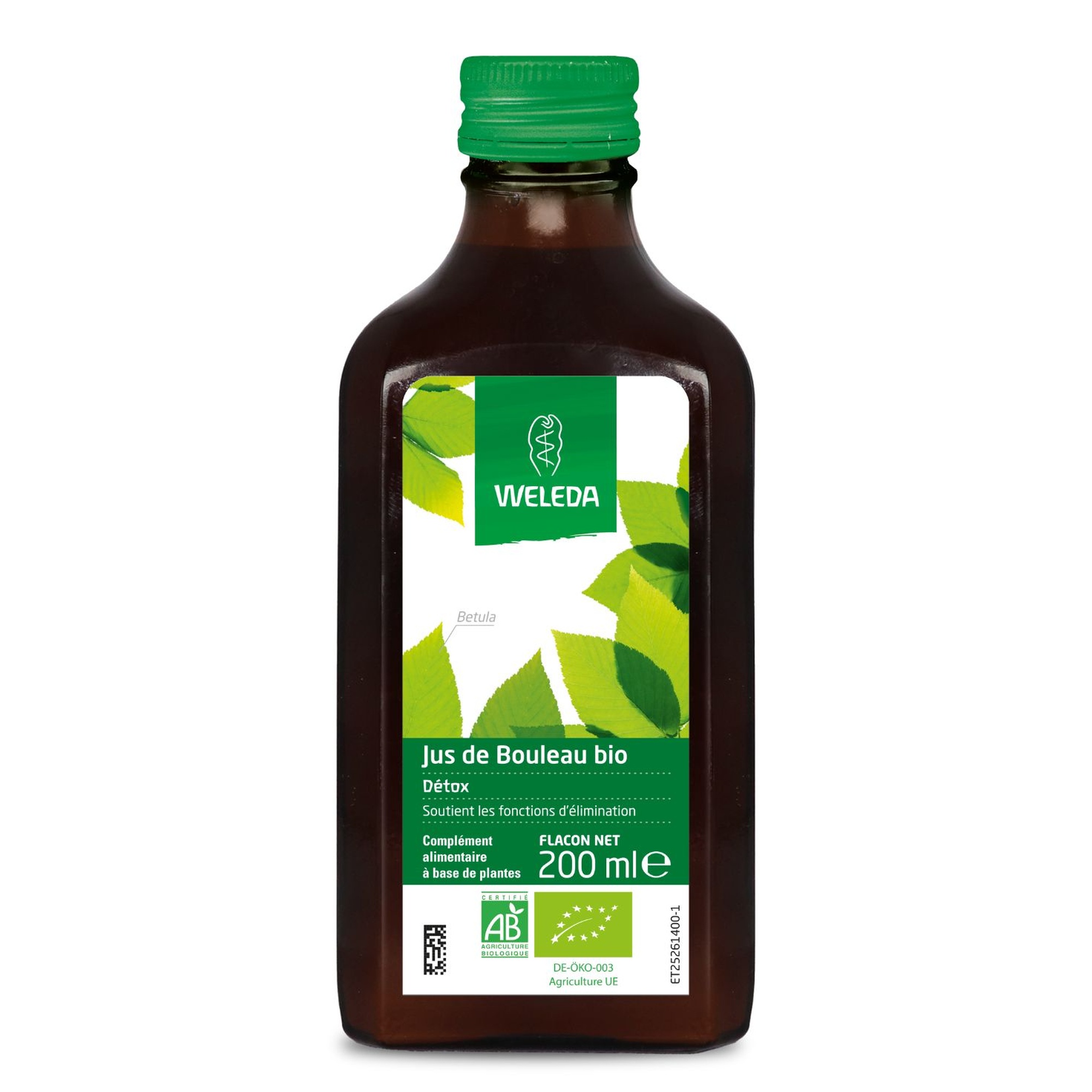 Détox, Jus de Bouleau bio - 200 ml - Weleda | MyOrigines Parapharmacie ...