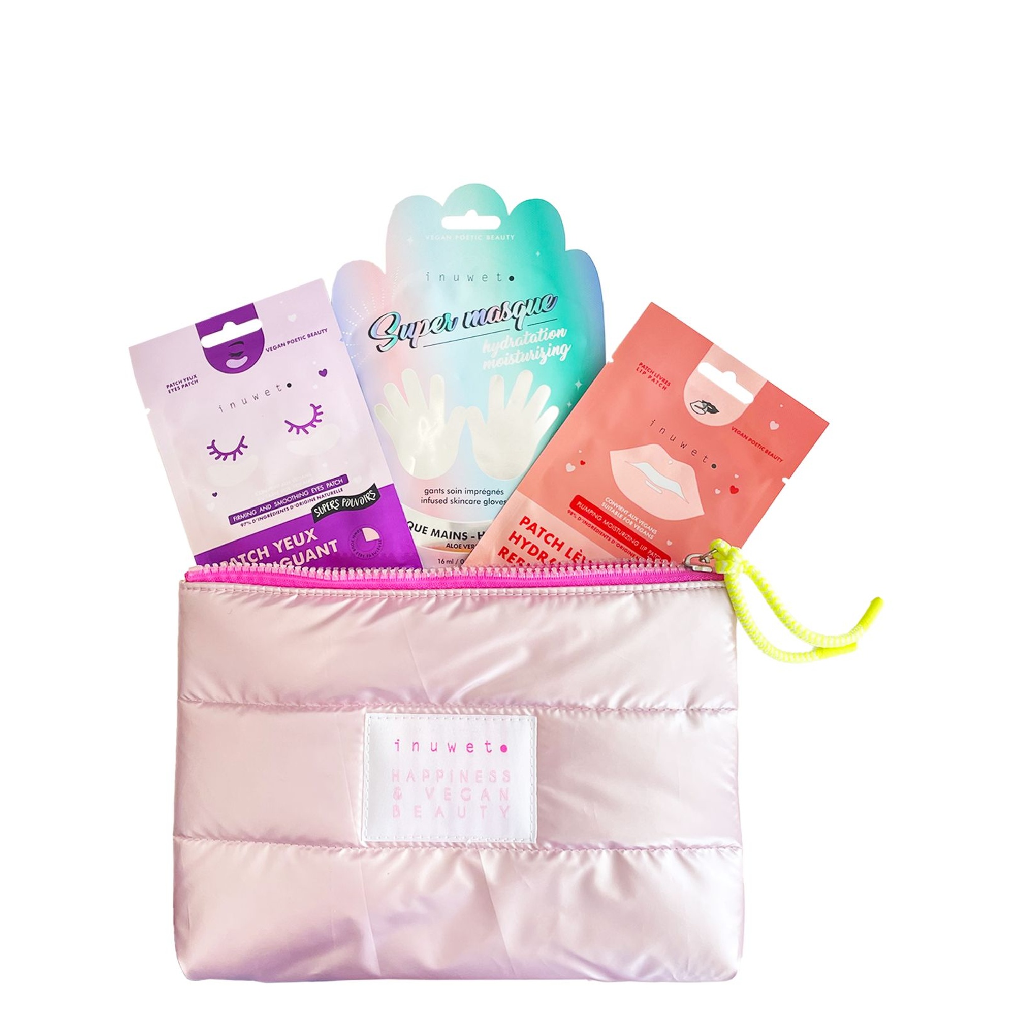 Ibiza Wallet, Hand Mask + Eye Patch + Lip Patch Kit - Inuwet ...