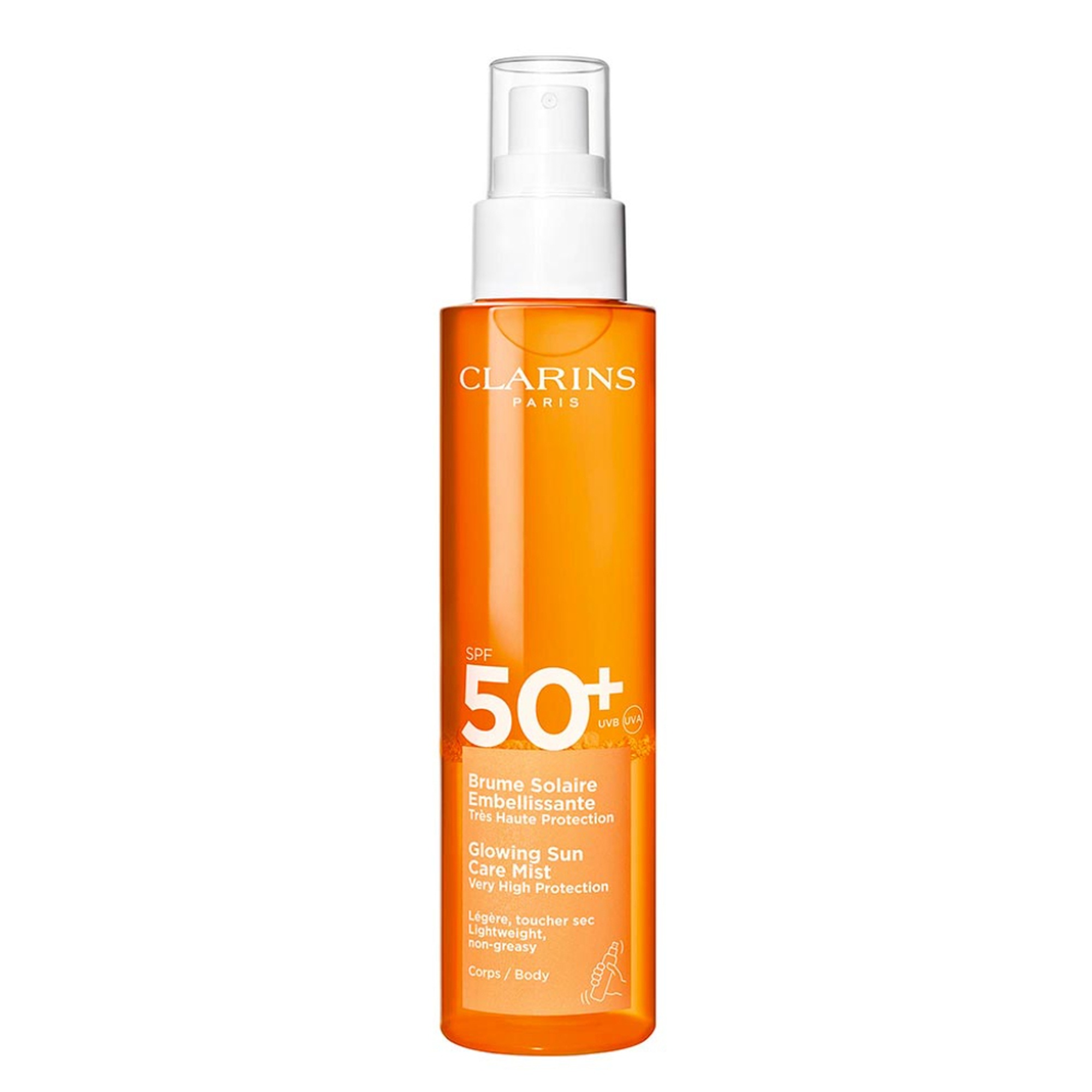 Suncare, Brume Solaire Embellissante Très Haute Protection Corps SPF50 ...