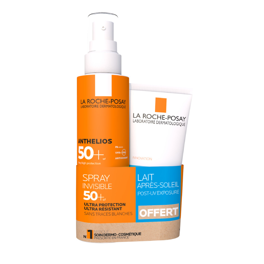 Anthelios, Invisible Body Spray SPF50+ + After Sun Milk - La Roche ...