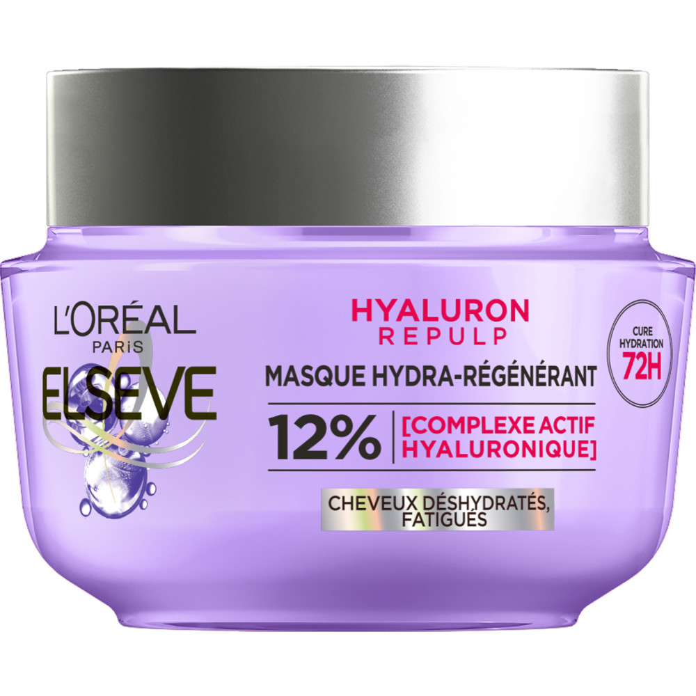 Elseve Hyaluron Repulp, Mascarilla Hidra-Regeneradora para Cabellos ...