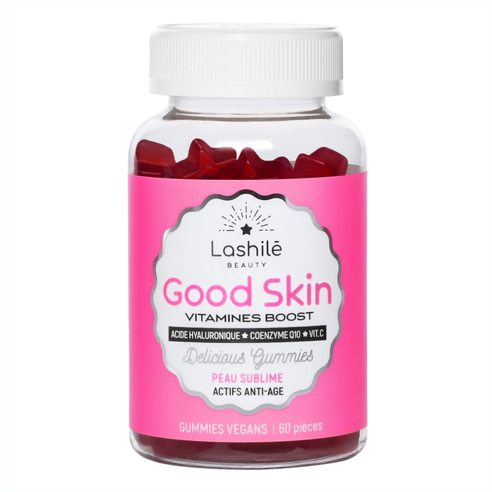 Good Skin, Food Supplement Sublime Skin - 60 Gummies - Lashilé Beauty ...