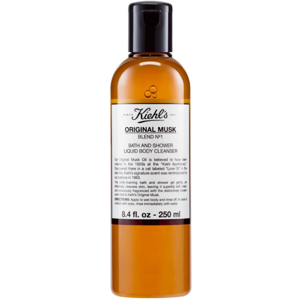 Musk Shower Gel, Gel nettoyant bain et douche au musc 250 ml - Kiehl's ...