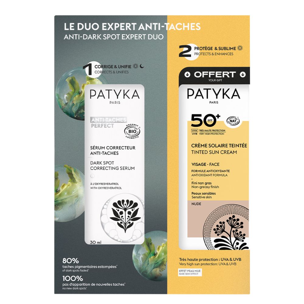 Duo Expert Anti-Tâches, Sérum Corrector 30ml + Crema Solar Tono Nude ...