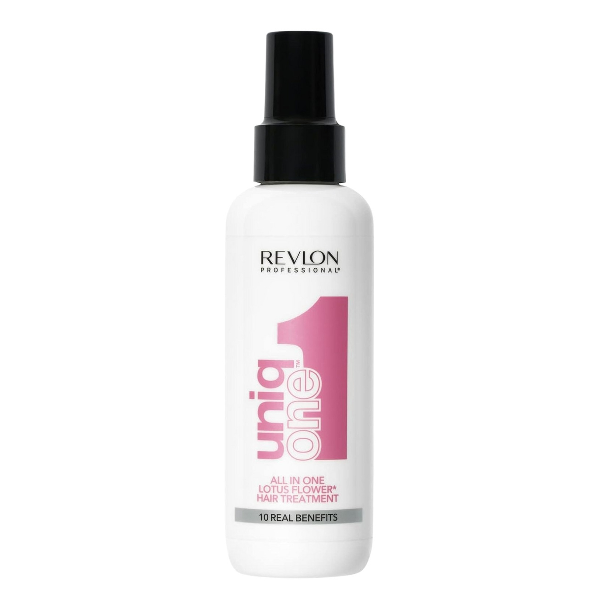 UNIQONE™, Masque Spray Sans Rinçage 10 Bienfaits Lotus 150 ml - Revlon ...