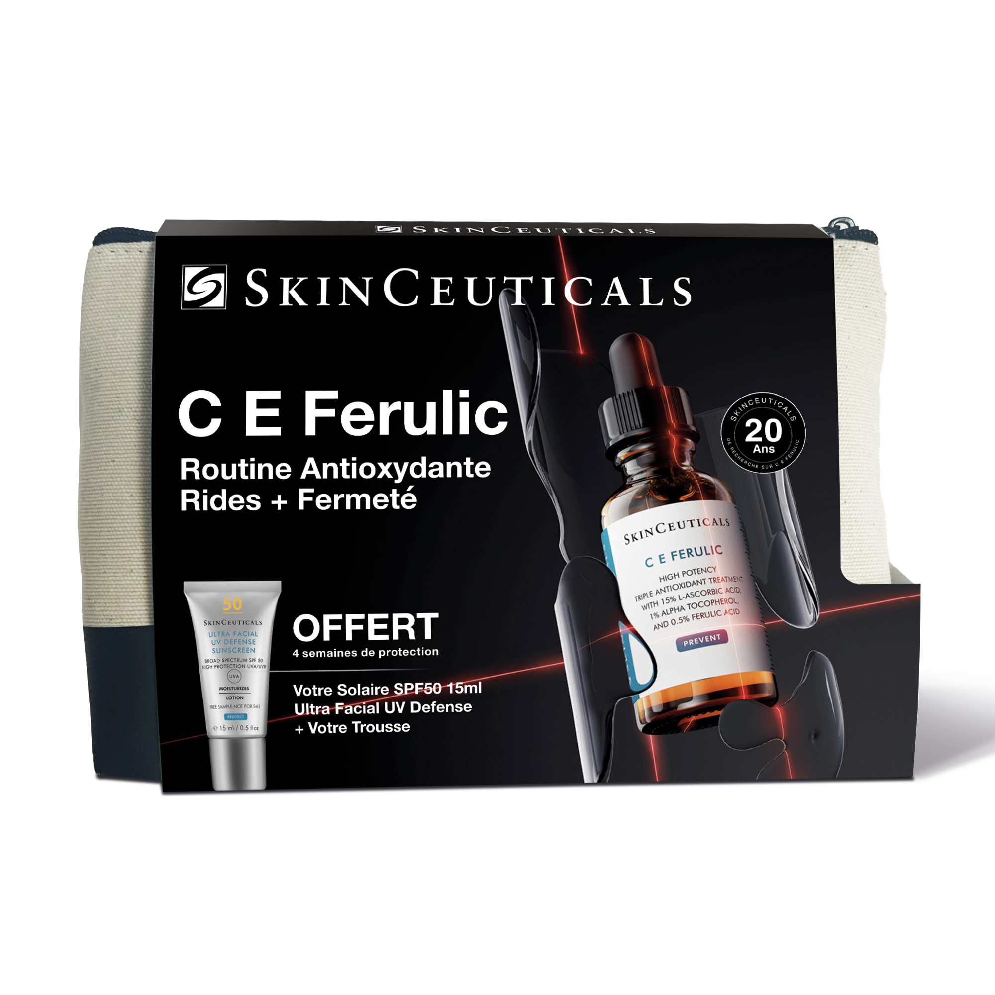 CE Ferulic, C E Ferulic Set Reafirmante 30 ml + Ultra Facial UV Defense ...
