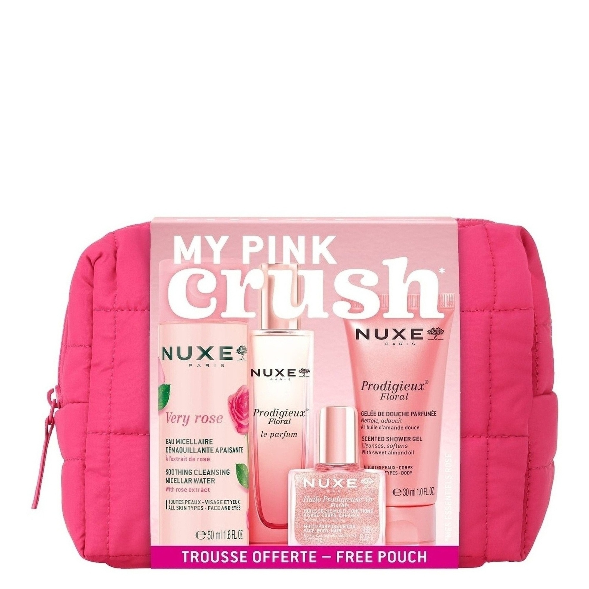 My Pink Crush, Trousse Rituel beauté Prodigieux® 4 Produits - Nuxe ...