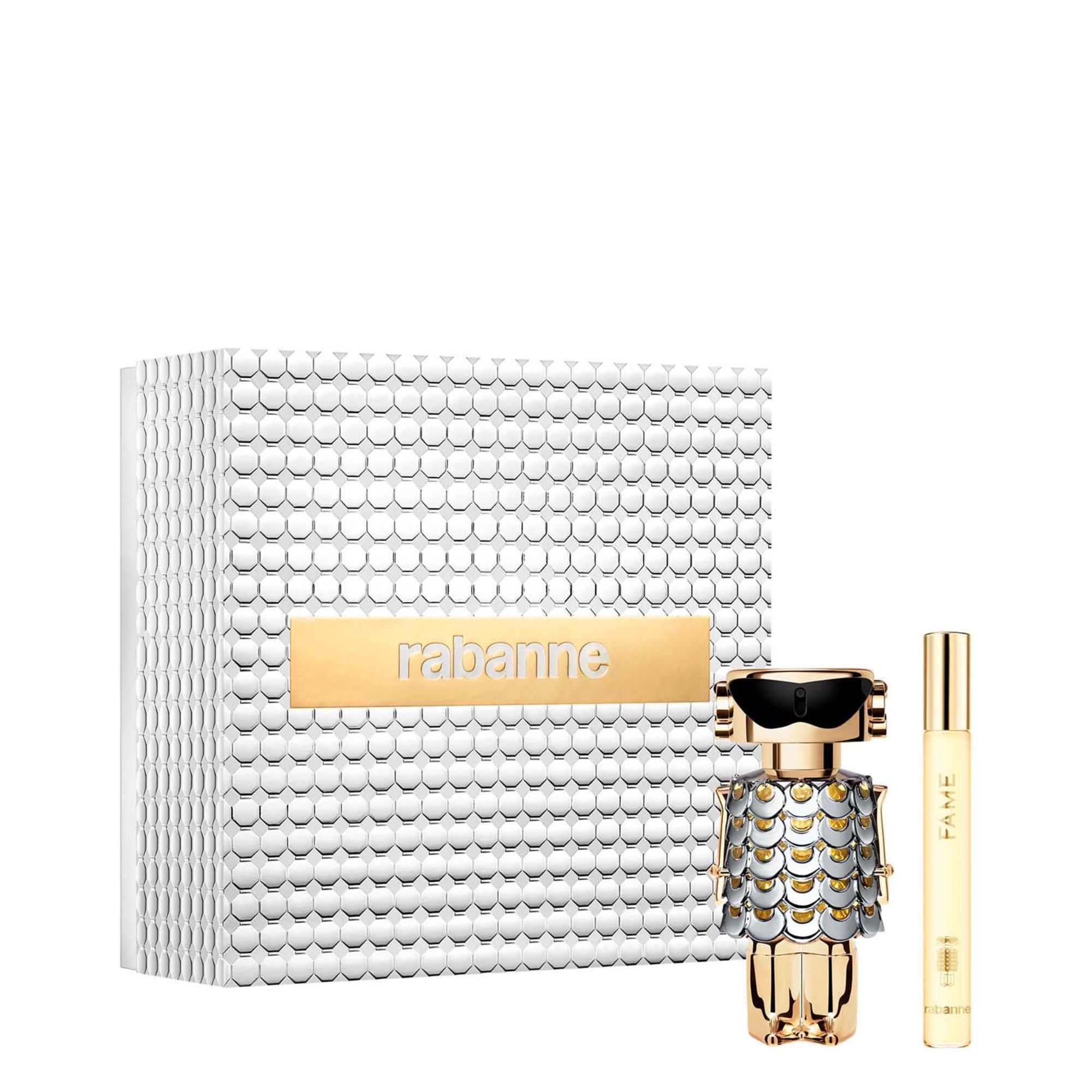Fame, Coffret Eau de Parfum 50 ml + son vaporisateur de voyage 10 ml ...