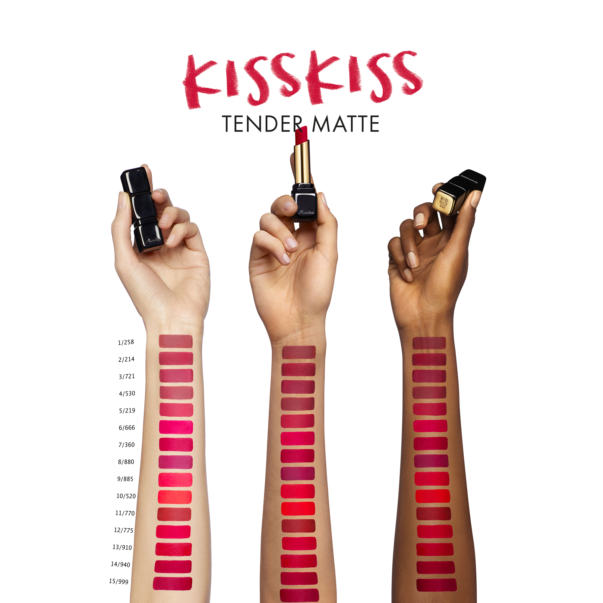 KissKiss Tender Matte, Rouge à Lèvres Mat Lumineux Confort 16H ...