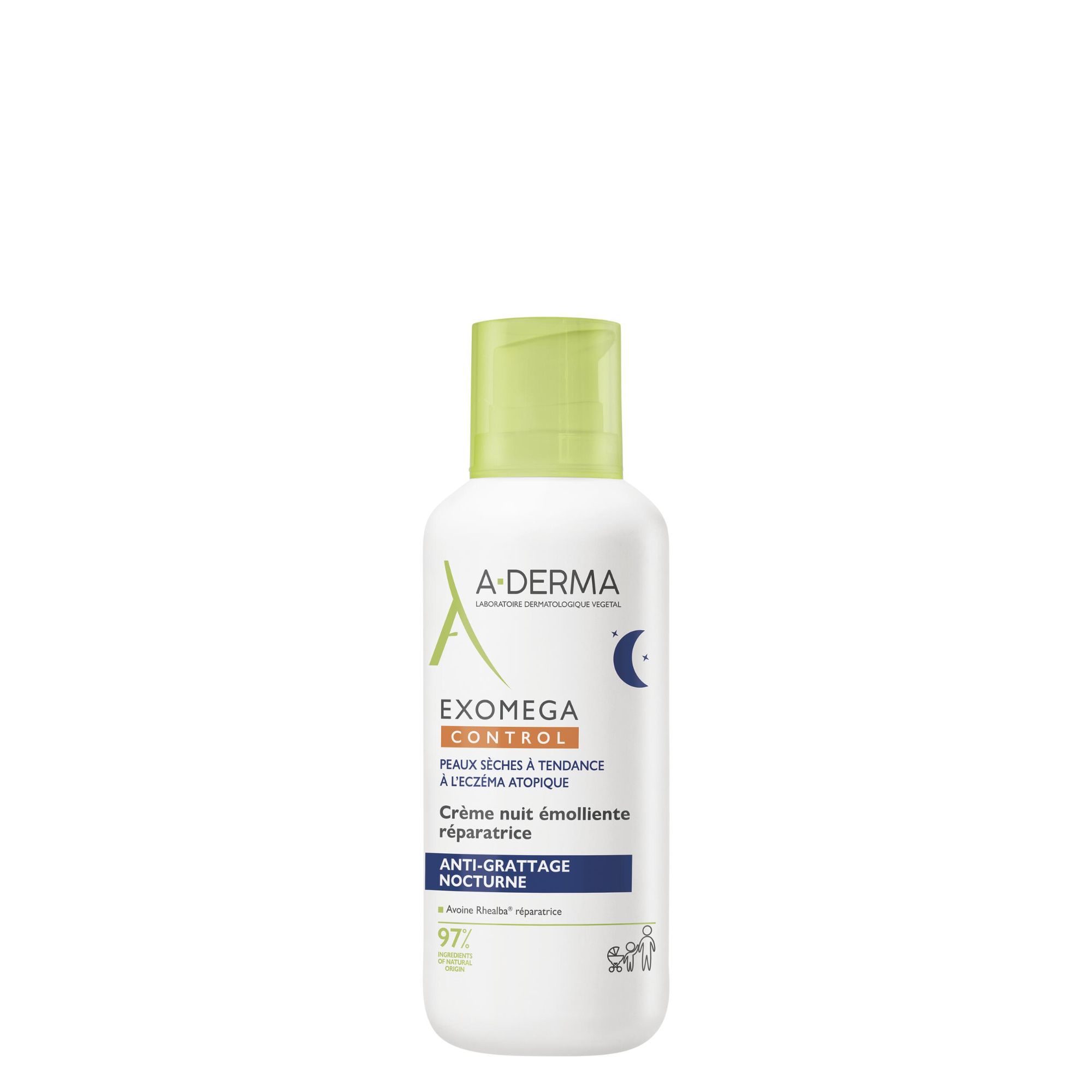 Exomega Control Crème nuit, Emollient cream - A-Derma | MyOrigines ...